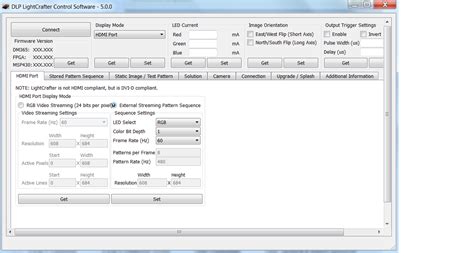 Color Pattern Projection Using Lightcrafter Dlp Products Forum Dlp
