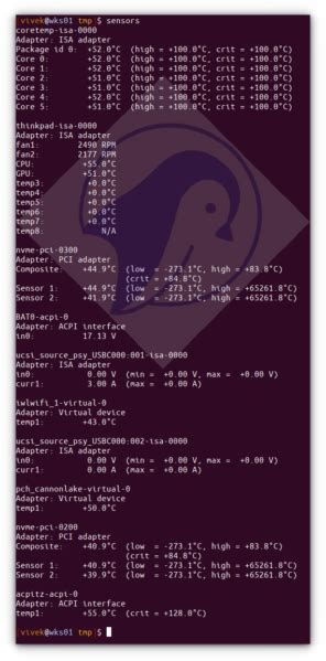 How To Install Sensors Lm Sensors On Ubuntu Debian Linux NixCraft