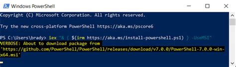How To Install Powershell 7 On Windows 10