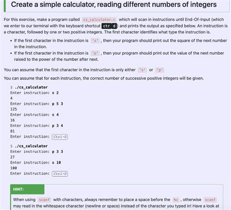 Solved C Program Effectively Use Scanf Read Different Input Chegg