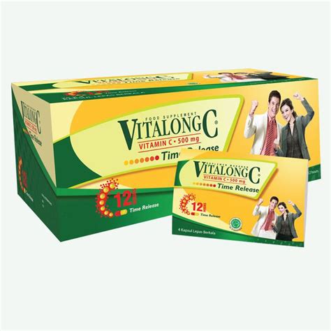 VITALONG C 500 MG 100 KAPSUL 25 STRIP BOX