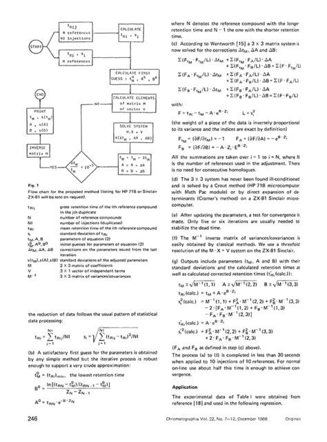A Fast Multiparametric Least Squares Adjustment Of Gc Datapdf