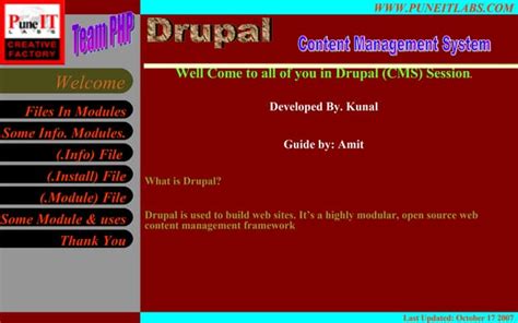 Drupal Modules Ppt