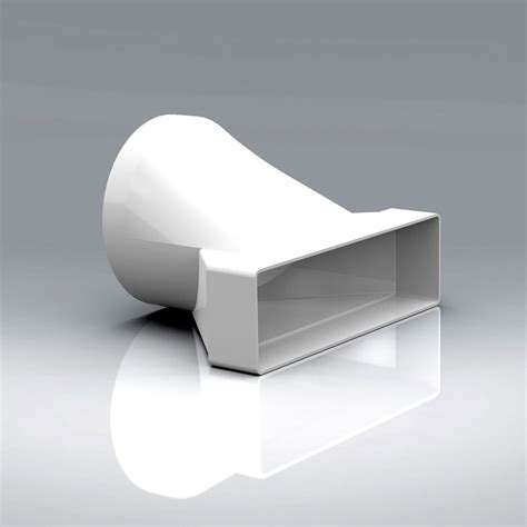 204x60mm Rectangular To 125mm Round Adaptor Rectangular Ducting Buy