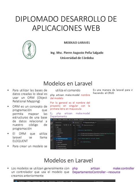 modelos en laravel pdf