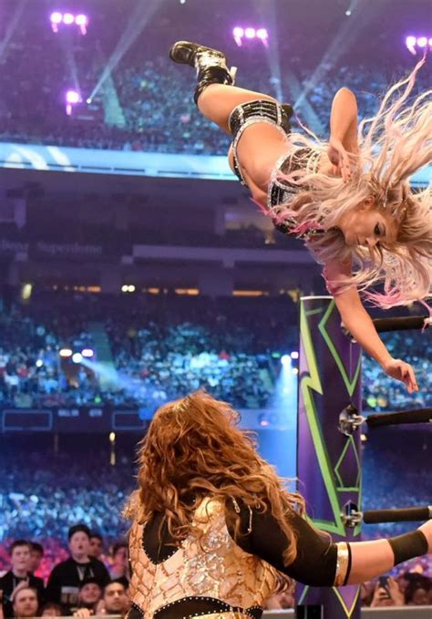 Alexa Bliss Wwe Wrestlemania 34 In New Orleans • Celebmafia