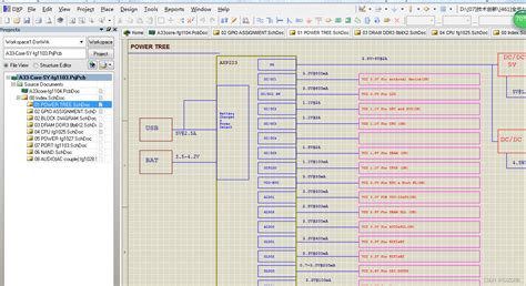 基于全志a33（ Cortex A7 四核 ）设计的核心板硬件（原理图pcb）工程 文件，ad09设计的工程文件cortex A 项目原理图 Pcb Csdn博客