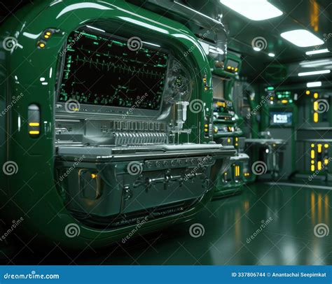 Advanced Monitoring System Glossy White Security Cameras Hologram