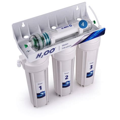 Фільтр для питної води 4 ступені Aquafilter з ультрафільтрацією H2oo Wfp3uf фото отзывы