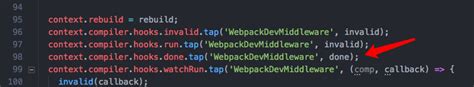 webpack dev middleware wait until bundle finished bug fix 问题修复 · issue