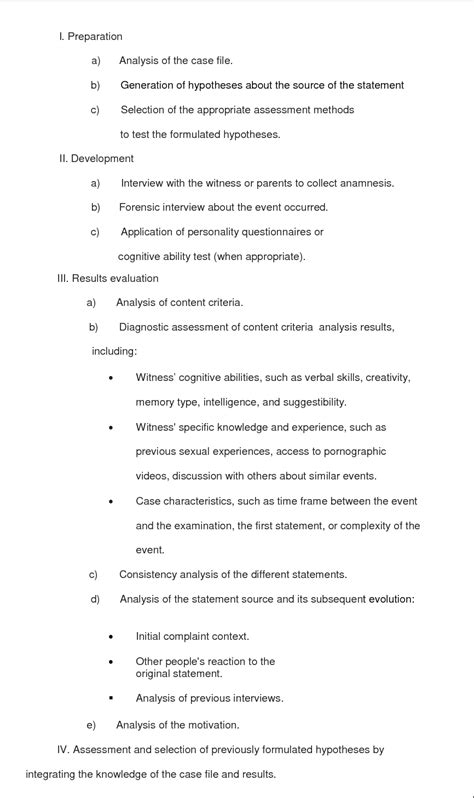 Figure 1 From Statement Validity Assessment Myths And Limitations