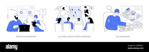 Degree In Engineering Isolated Cartoon Vector Illustrations Se Stock Vector Image And Art Alamy