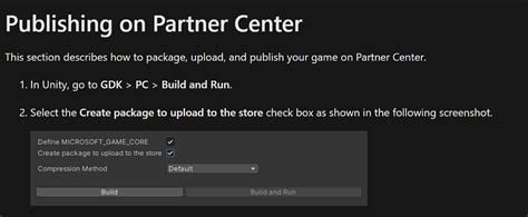 Microsoft Gdk Pc Build And Run Functionality Unity Engine Unity Discussions