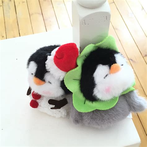 아울러마켓 [당일출고] 귀여운 팽귄 털 인형 에어팟케이스