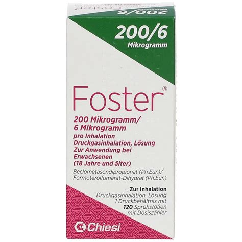 Foster® 200 6 µg 1 St Mit Dem E Rezept Kaufen Shop Apotheke