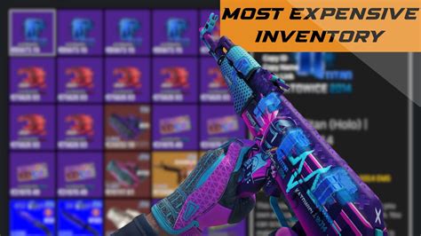 THE MOST EXPENSIVE INVENTORY IN CS2 YouTube