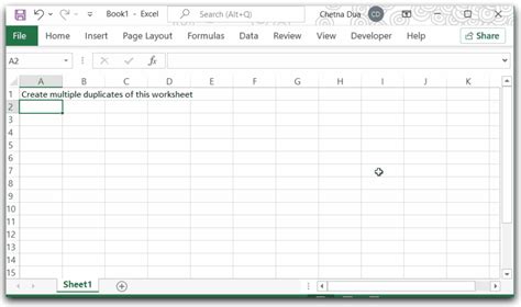 Copy Worksheet Using VBA Examples Excel Unlocked