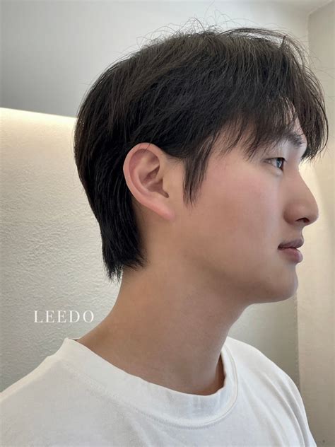 2023 남자 세미 리프컷 트렌디하게 바뀐 디자인은 Feat 리프펌 네이버 블로그