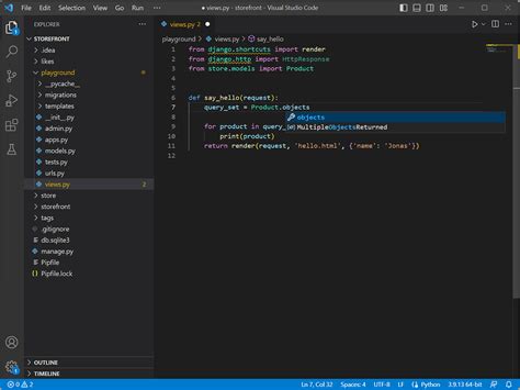 Model Does Not Have A Attribute Called `objects` Using The Orm