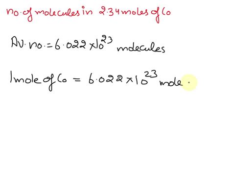 Solved A How Many Molecules Of Carbon Monoxide Are Present In 2 77 Moles Of This Compound