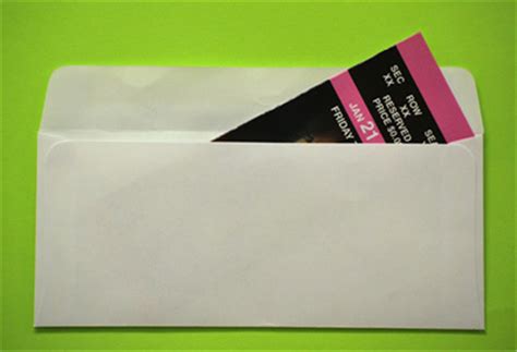 Ticket Envelopes Worldwide Ticketcraft Wwtc A Division Of Wwandl