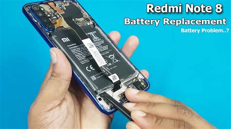 How To Replace Redmi Note Battery Redmi Mobile Battery Replacement Redmi Mobile Battery