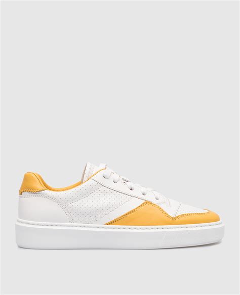 Doucals Білі шкіряні кеди з перфорацією Dd8627hughpy628 купити в Symbol