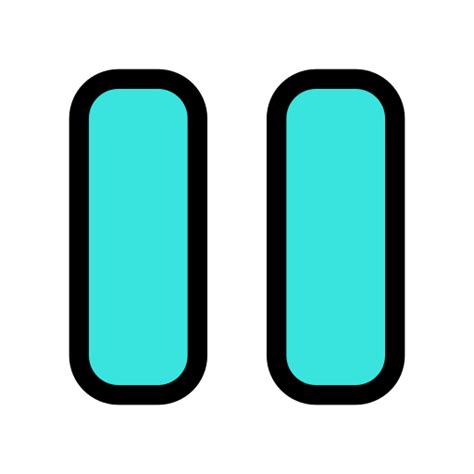Pause Button Generic Color Lineal Color Icon