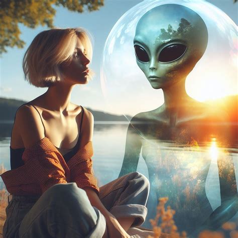 Download Ai Generated Woman Alien Royalty Free Stock Illustration
