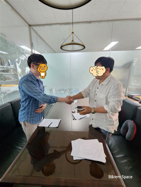 입사를 축하합니다 공간바램 사무실이야기