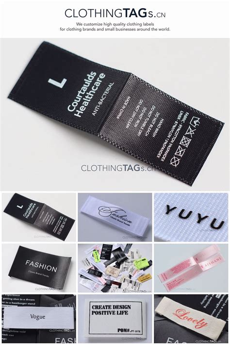 Custom Printed Labels For Clothing Printed Fabric Logo Labels Artofit
