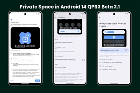 Android Private Space Images Confirm More Options And Details