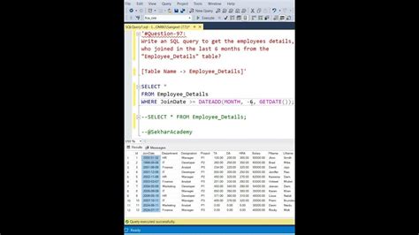 sql interview question 97 sql mysql coding interview sqljoins
