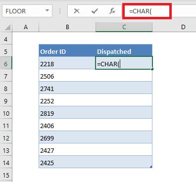 How To Use Wingdings Characters In Excel