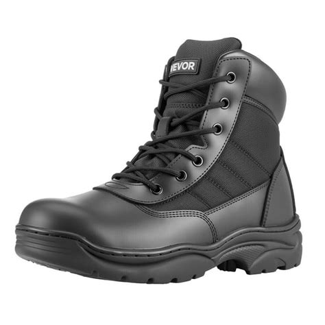 Vevor Mens Military Tactical Boots 6 Inch Combat Hiking Work Boots