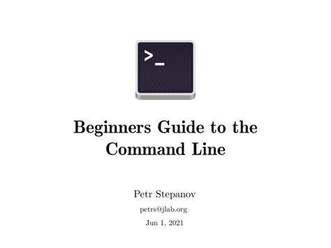 beginner s guide to the command line
