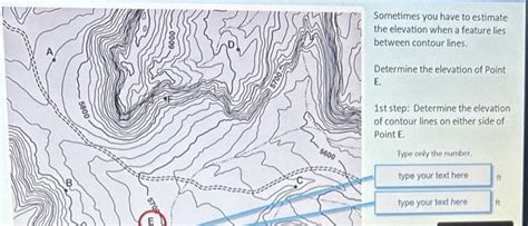 Solved Sometimes You Have To Estimate The Elevation When A