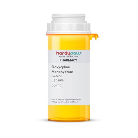 Buy Doxycycline Monohydrate 50mg Capsules For Infection