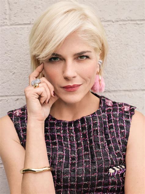 Selma Blair Glamour Magazine November 2023 • Celebmafia