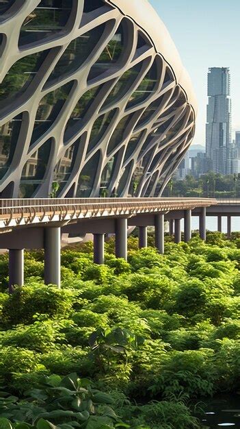 Premium Ai Image Sustainable Architecture