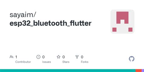 Github Sayaimesp32bluetoothflutter