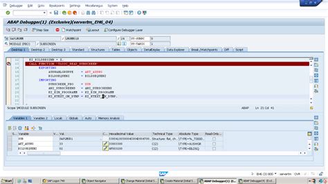 Solved Screen Not Able To See In Mm01 Mm02 Mm03 Sap Community