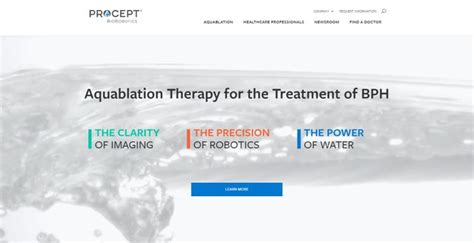 Procept Biorobotics On Linkedin Aquablation And Aquabeam Surgical Robot For Bph Treatment Procept
