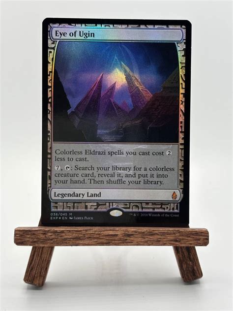 Yahooオークション Foil Eye Of Ugin 38 Zendikar Expeditions Myt