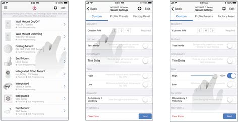 Sensorswitch Mobile Vlp App User Guide
