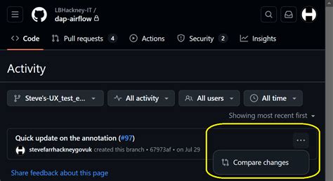 Github Pull Requests Hackney Data Platform Playbook
