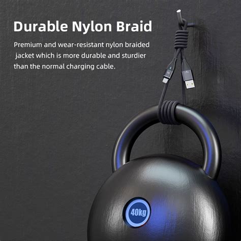 Sign Magnetic Cable 3 In 1 Usb C Lightning Micro Usb 24a 1 M