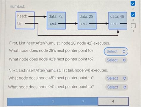 Solved Numl Ist First Listinsertafternumlist Node 28