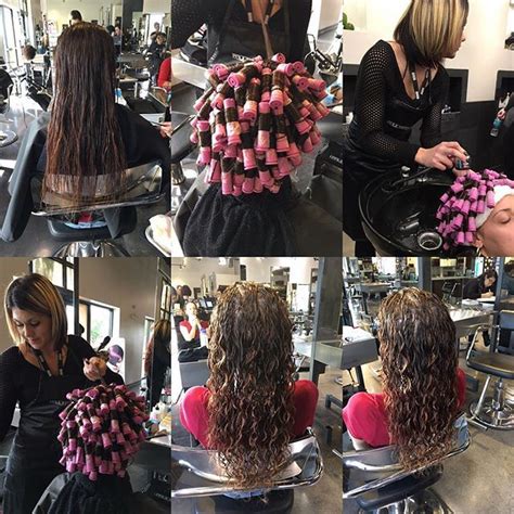 Spiral Perm Long Hair Perm Permed Hairstyles