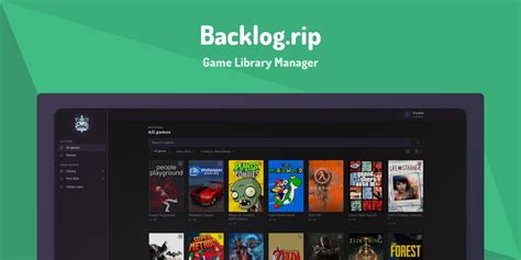 Backlogrip Game Library Manager Made With Vuejs